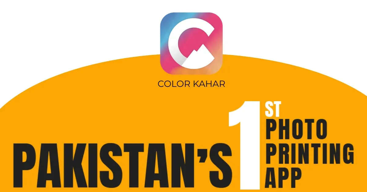 Color Kahar — Custom Photo Printing App in Pakistan